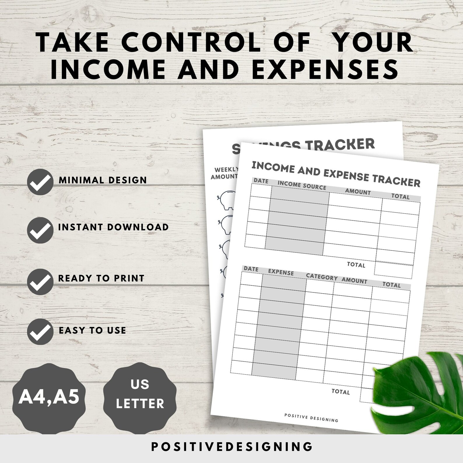 Income and Expense Tracker | Income Tracker | Expense Tracker | Income ...