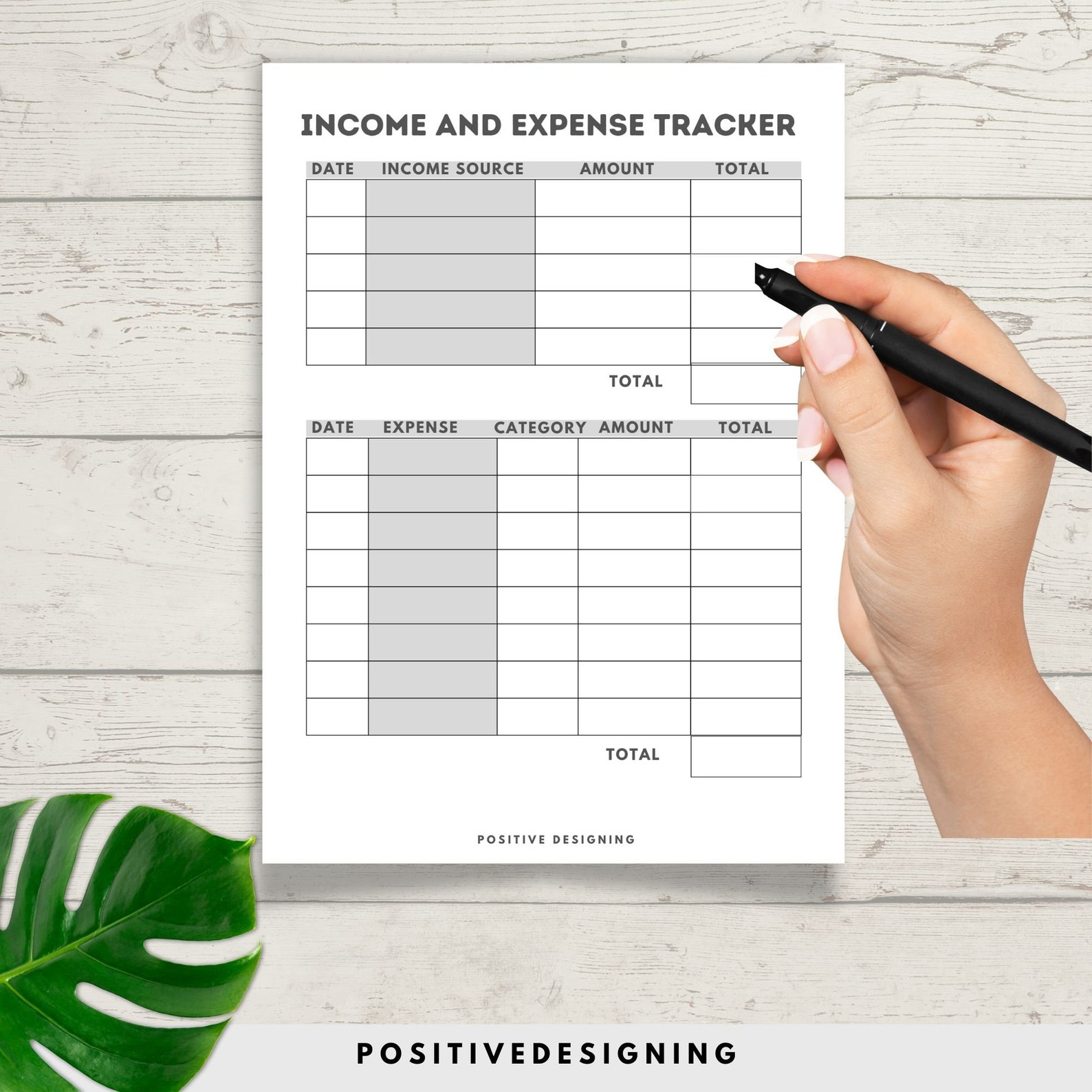 Income and Expense Tracker | Income Tracker | Expense Tracker | Income ...