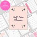 Self-care Planner Printable Self-love Journal Mental Health Worksheet ...