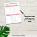 Email Account Tracker Printable, Email Saving Sheet, Password Tracker ...