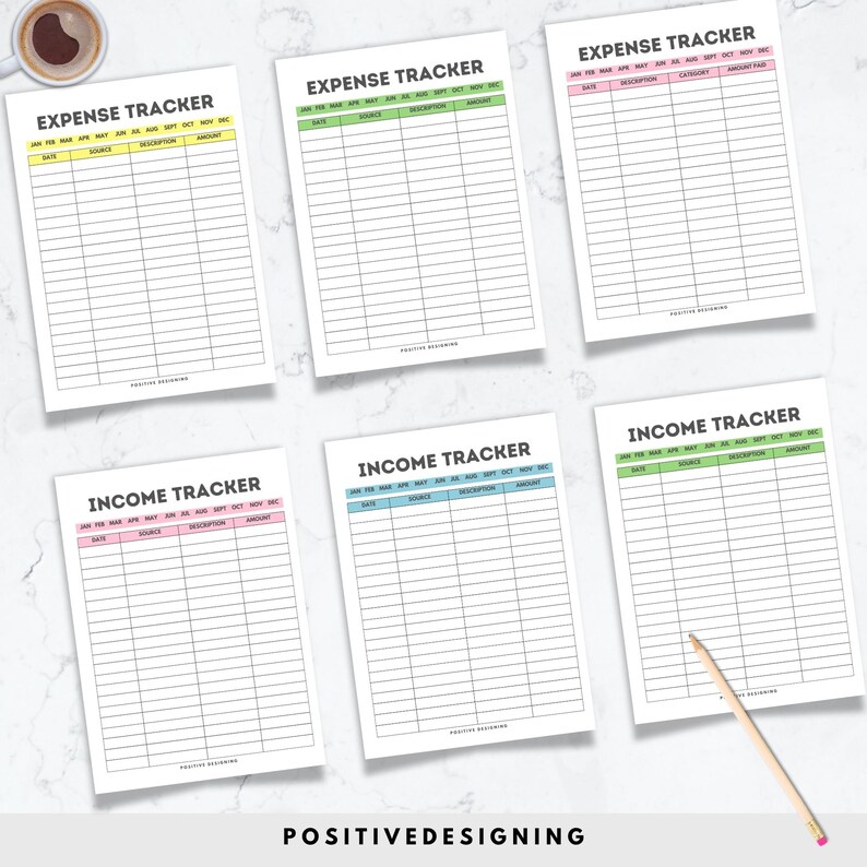 Income and Expense Tracker | Income Tracker | Expense Tracker | Income ...