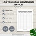 Home Maintenance Checklist, Home Management Planner, House Checklist ...