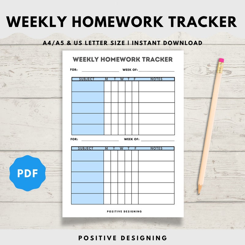 Homework Table - Etsy