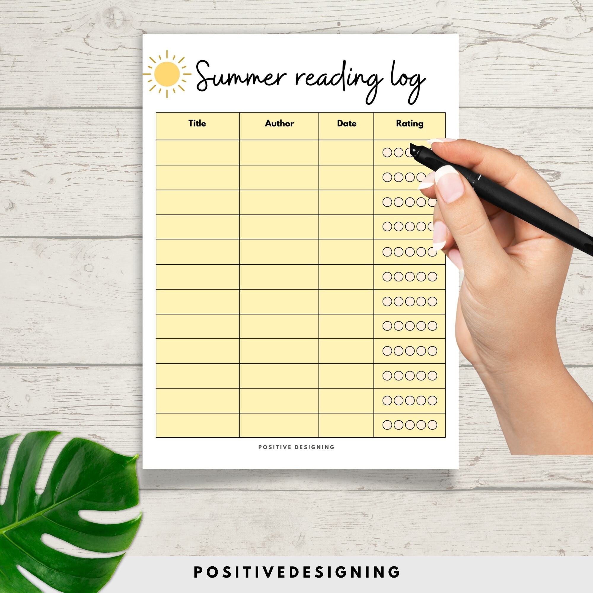 Summer Reading Challenge, Reading Log, Reading Planner, Reading ...