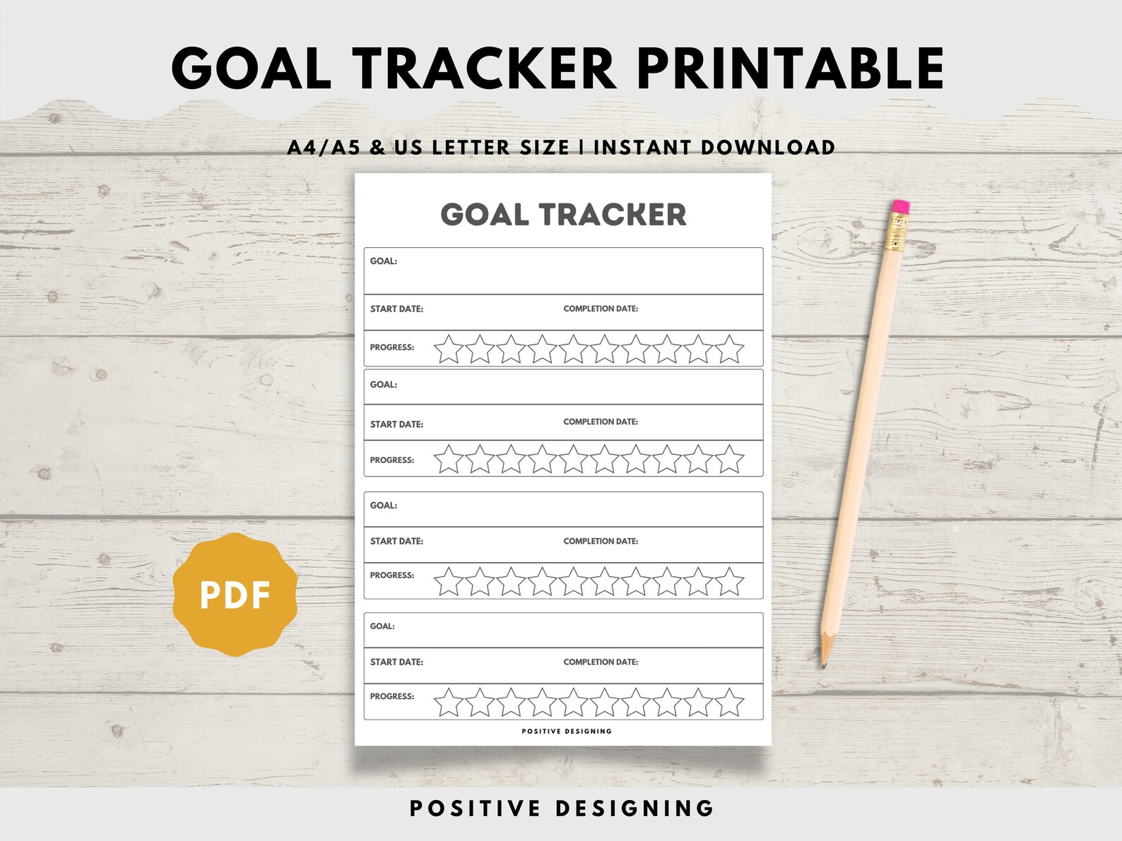 Goal Action Plan | Goal Setting | Goal Planner Bundle | Goals Worksheet ...