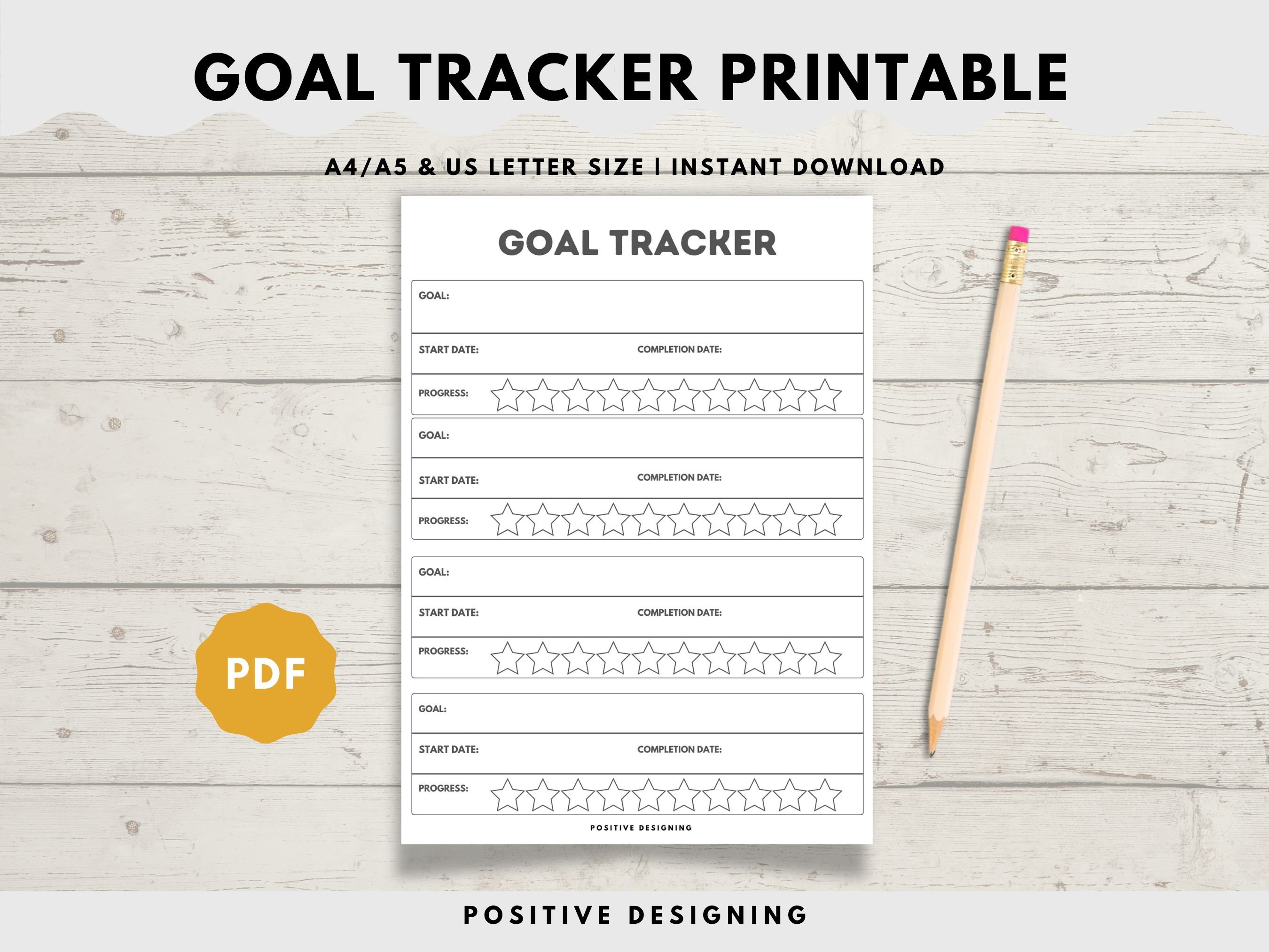 Goal Action Plan | Goal Setting | Goal Planner Bundle | Goals Worksheet ...