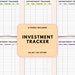 Investment Tracker Printable | Stock Portfolio Progress Log | Money Management Planner ...