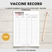Printable Lab Results Tracker Annual Lab Results Chart, Lab Records A4 ...