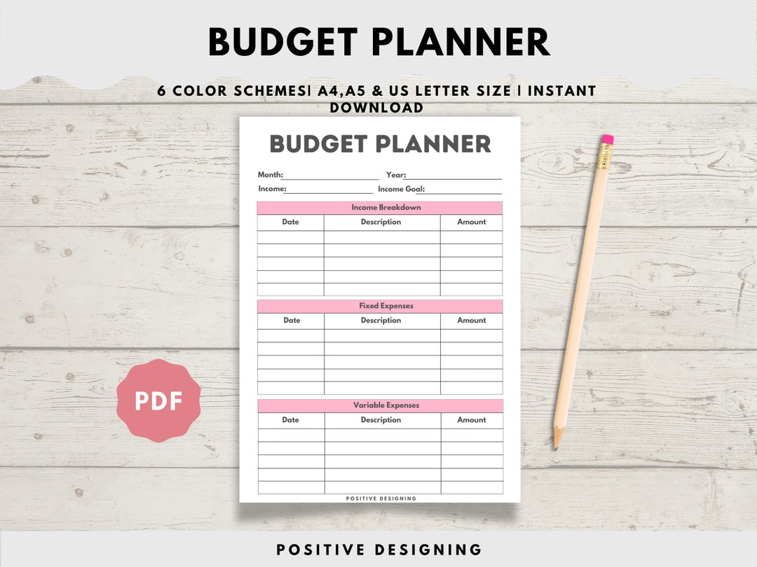 Spending Tracker Printable | Monthly Expense Log | Business Expense ...