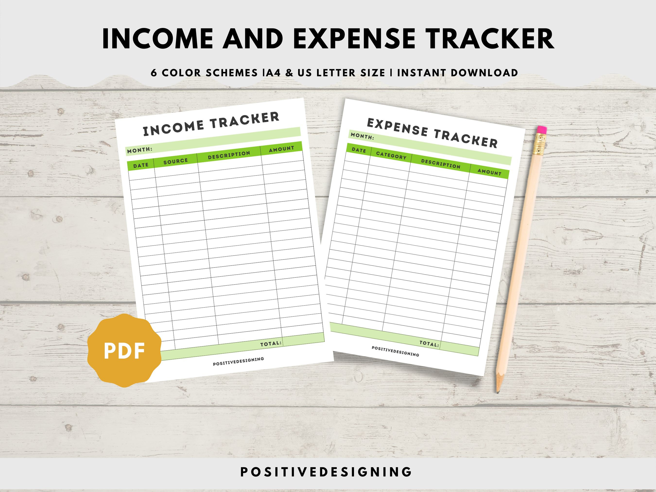 Income and Expense Tracker | Income Tracker | Expense Tracker | Income ...