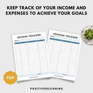 Income and Expense Tracker | Income Tracker | Expense Tracker | Income ...