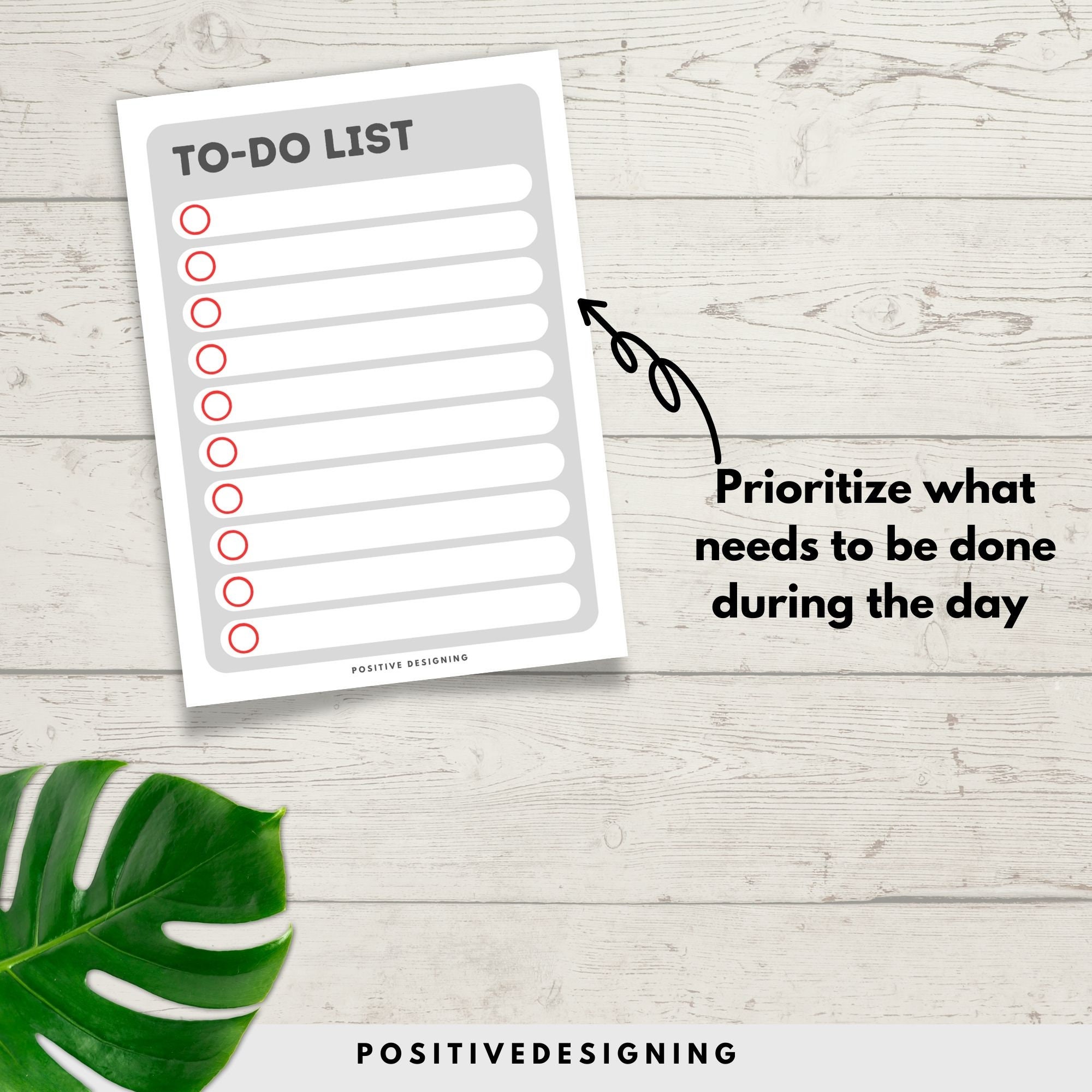 Minimal to Do List Printable, Simple Tasks List Template, Productivity ...