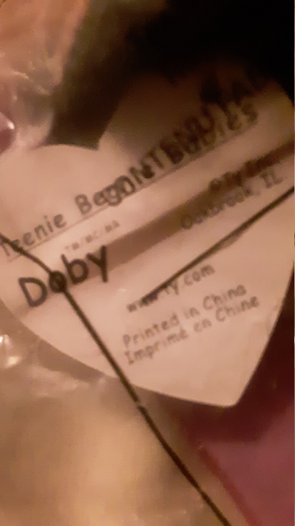 1993 TY Beannie Baby Doby - Etsy