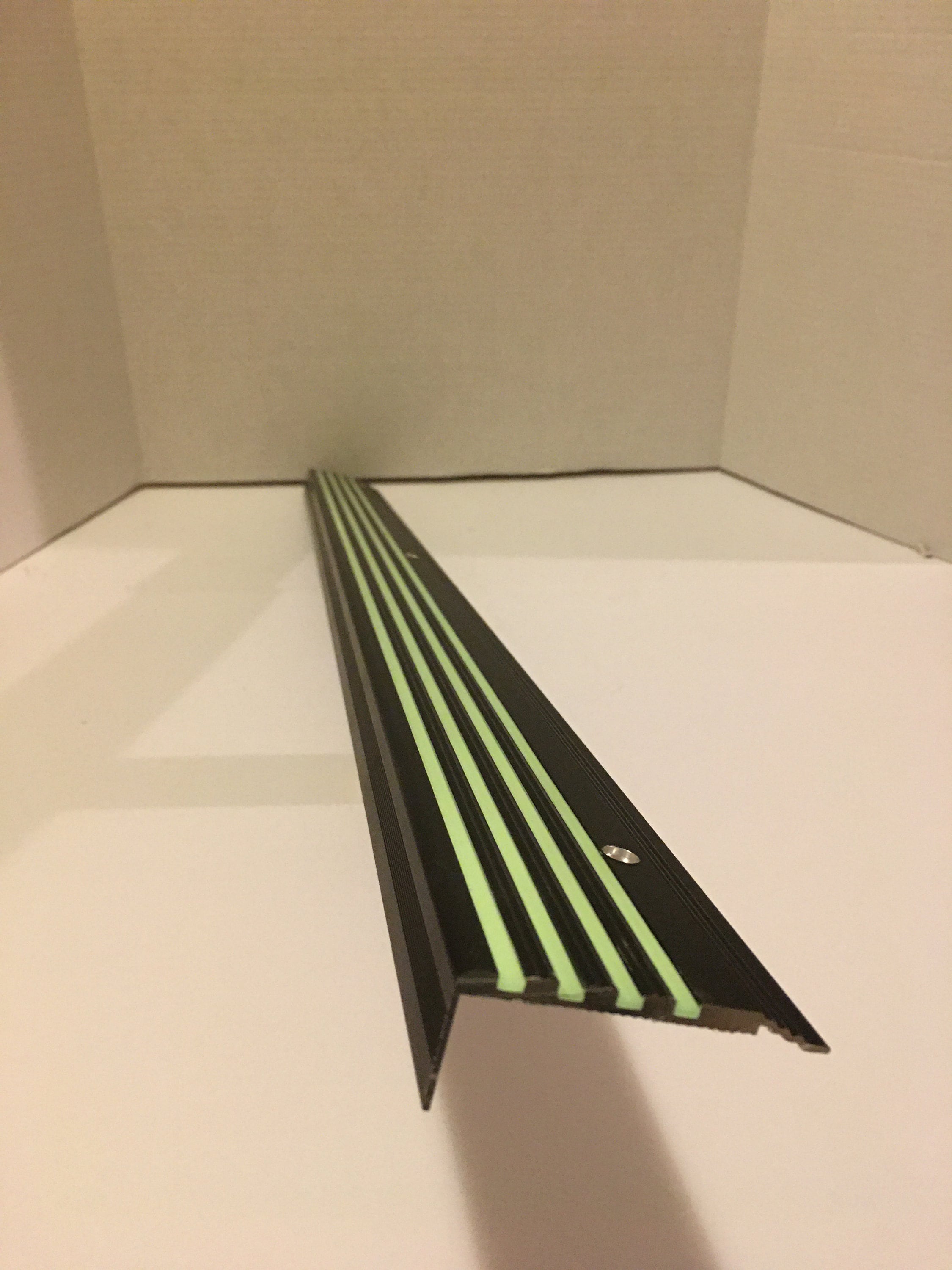 Aluminum Anti-slip Screw in Stair Treads 4 BANDS Glow in the Dark ...