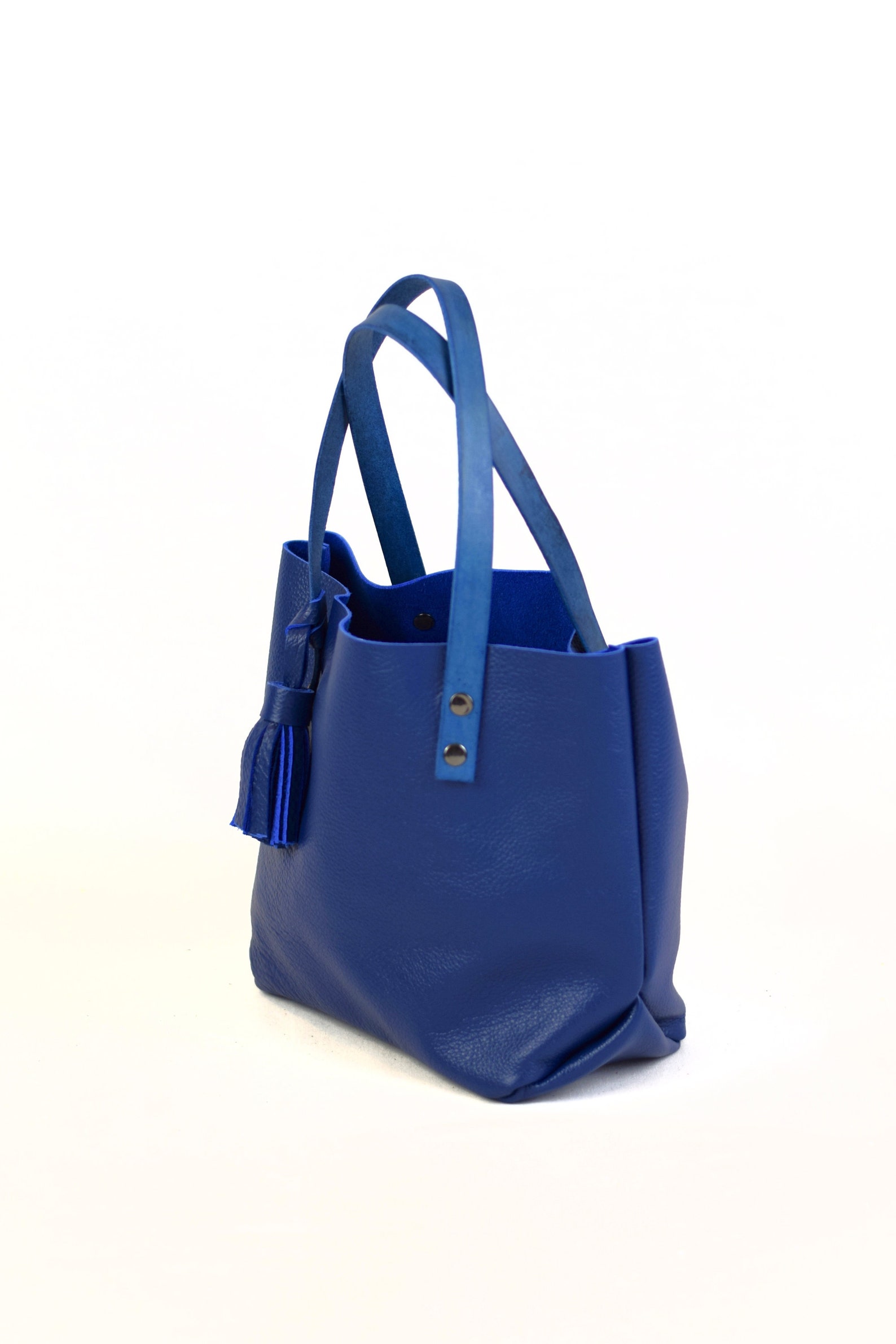Mini Leather Tote Bag Professional Business Organizer Travel Companion ...