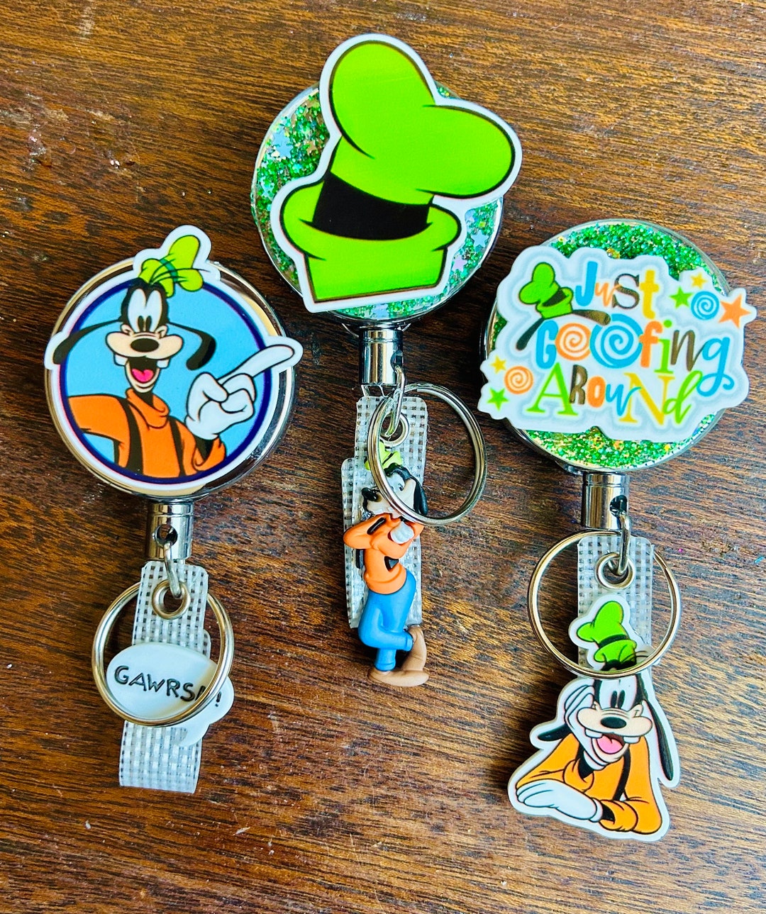 Goofy’n Around • Inspired• Retractable Badge Reel • Nurse Badge Reel ...