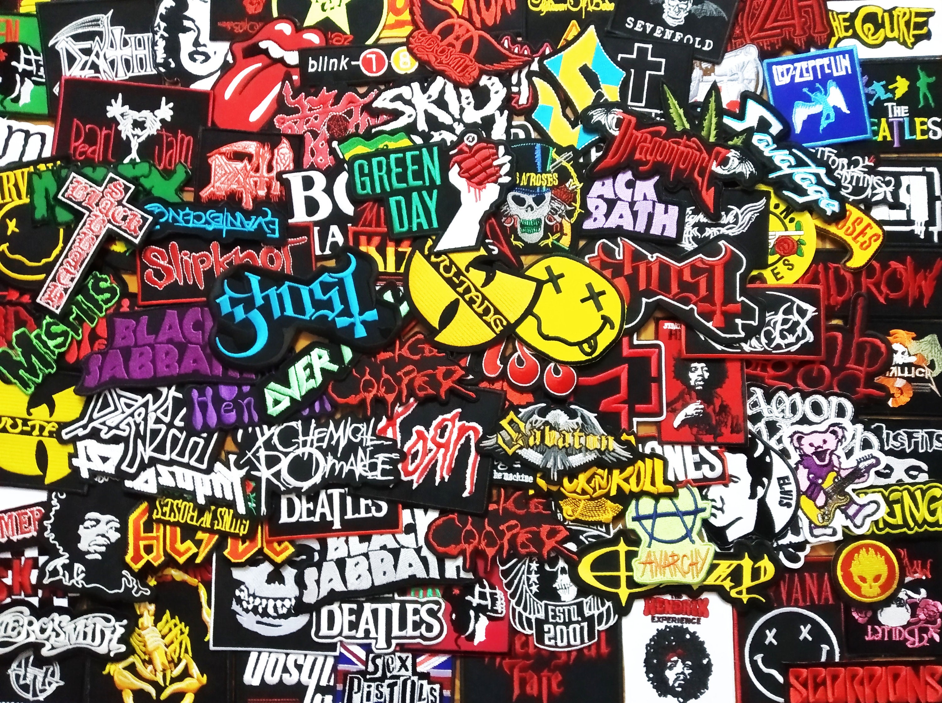 Lot of 30 Pcs. Wholesale Random Band Music Rock Metal Heavy - Etsy