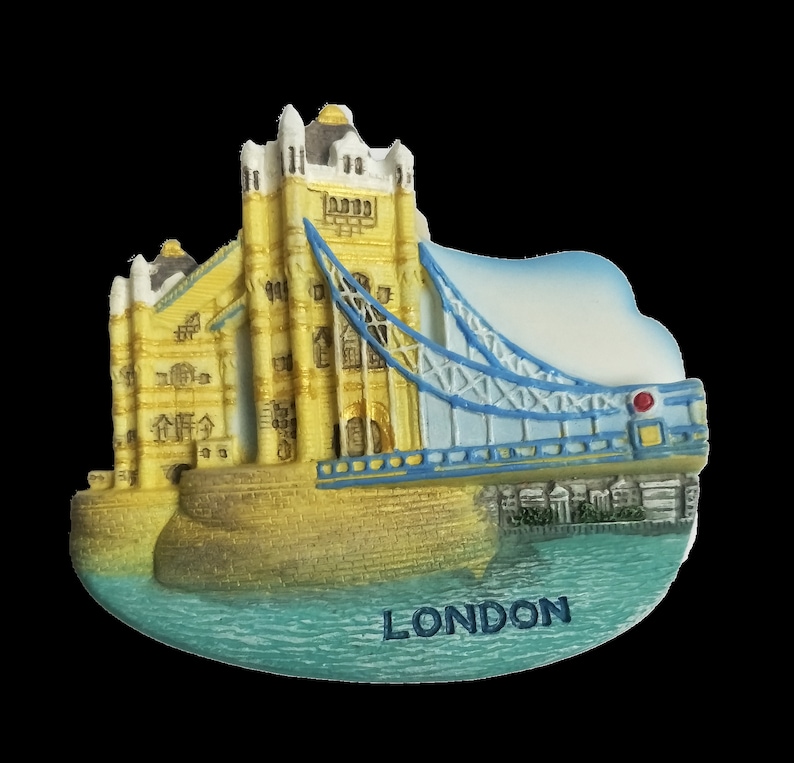Tower Bridge 3D Fridge Magnet: London Travel Souvenir - Etsy