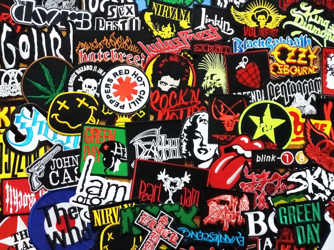 Lot of 30 Pcs. Wholesale Random Band Music Rock Metal Heavy - Etsy