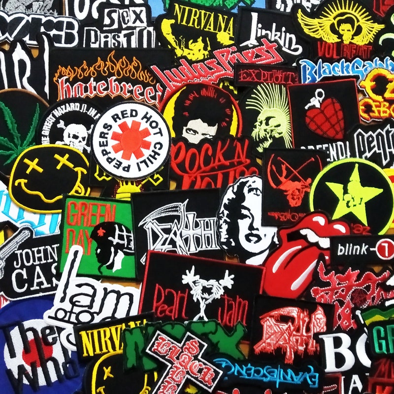Punk Patches Set - Etsy