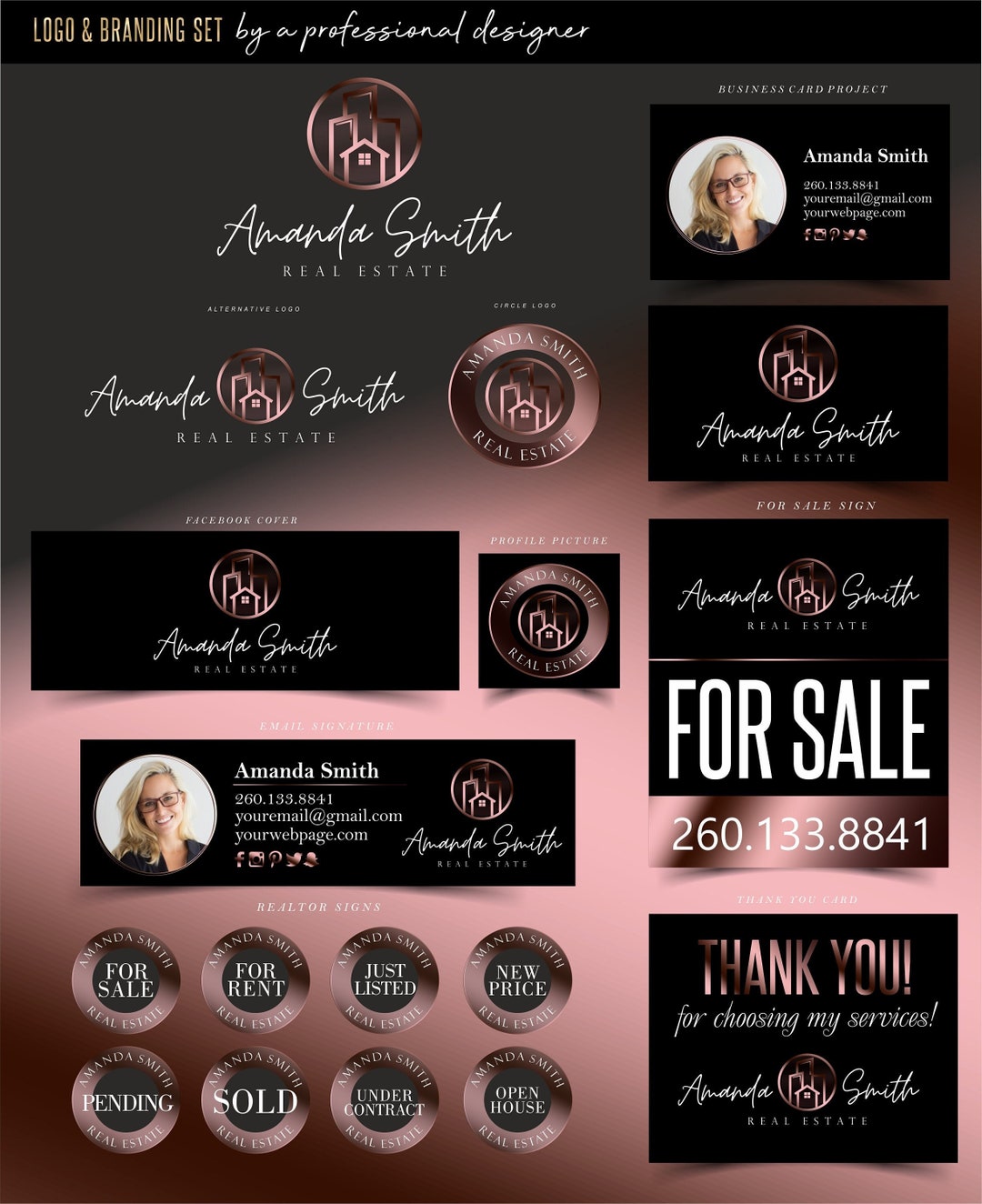 Real Estate Logo Design, Realtor Logo, Real Estate Logo Modern, Real ...