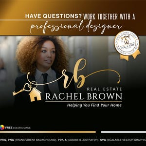 Realtor Logo, Real Estate Logo Design, Real Estate Logo Modern, Real ...