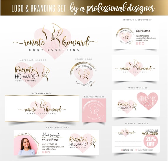 Body Sculpting Logo Beauty Logo. Woman Figure Logo Sculpted - Etsy