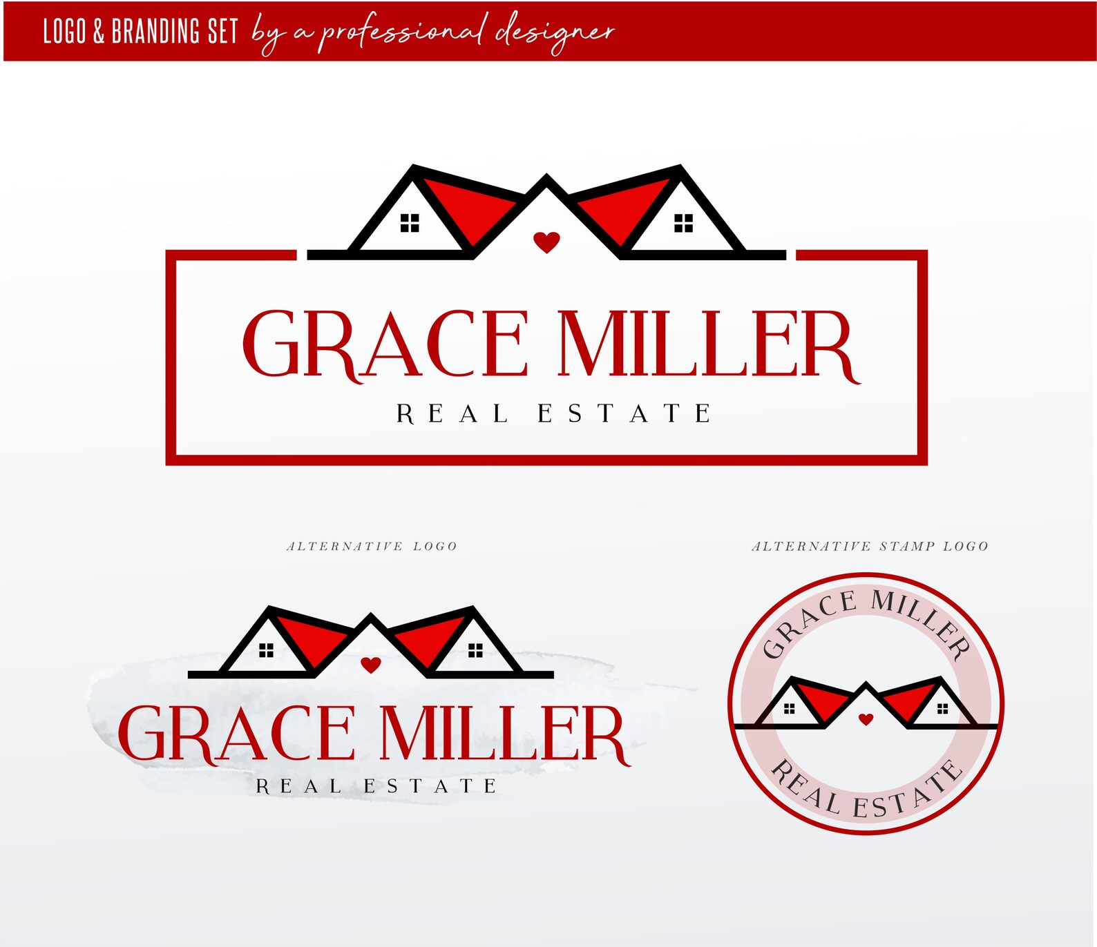 Realtor Logo Real Estate Logo Design Realtor Branding - Etsy