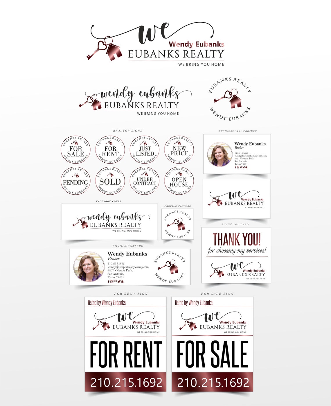 Realtor logo Real estate logo design Real estate logo | Etsy