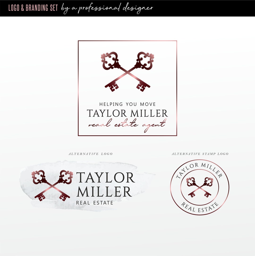 Realtor Logo, Real Estate Logo Design, Real Estate Logo Modern, Real ...