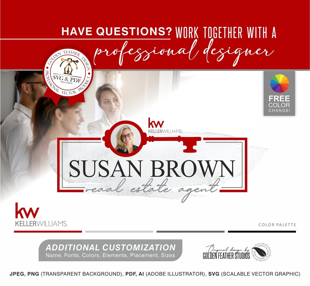 Keller Williams Realtor Logo Real Estate Logo Design Real Estate Logo ...
