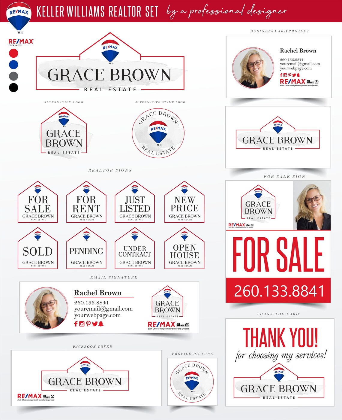 Realtor Logo Real Estate Logo Design Realtor Branding | Etsy