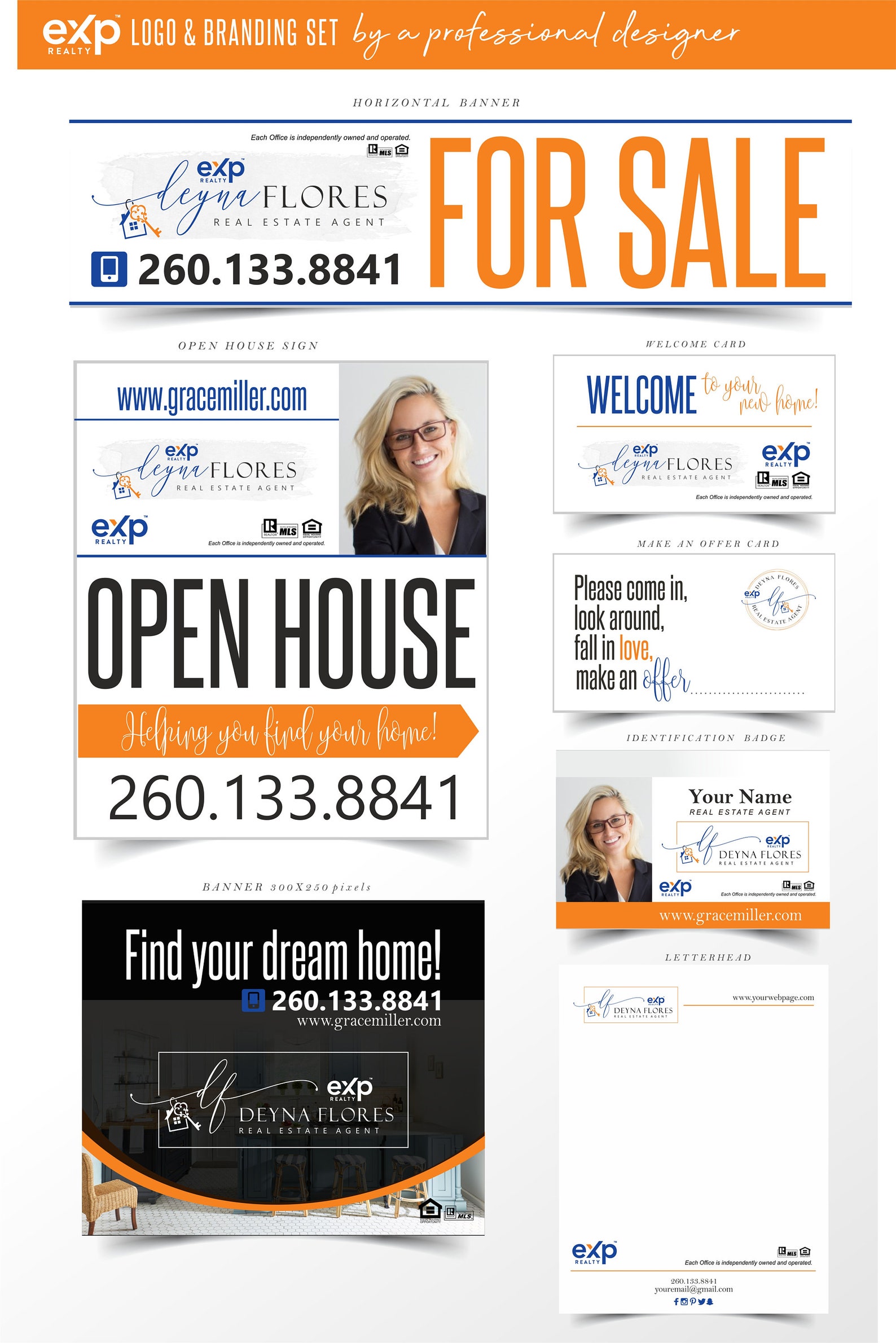EXP Realtor Logo, Real Estate Logo Design, Real Estate Logo Modern ...