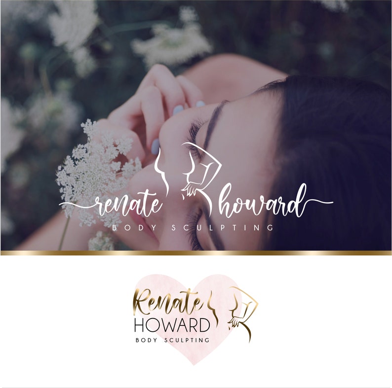 Body Sculpting Logo, Beauty Logo. Woman Figure Logo, Sculpted Body Logo ...