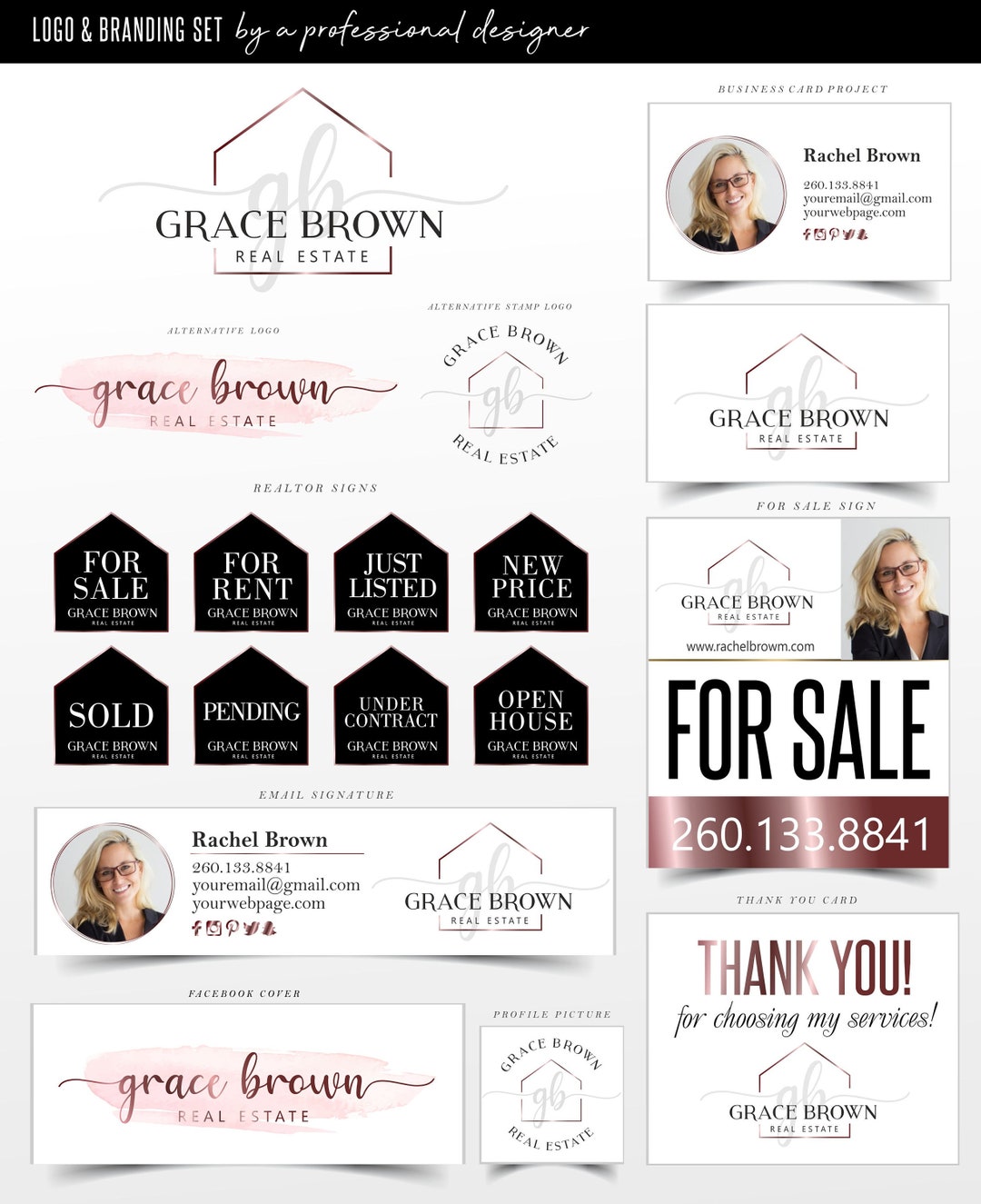 Real Estate Logo Design, Realtor Logo, Real Estate Logo Modern, Real ...