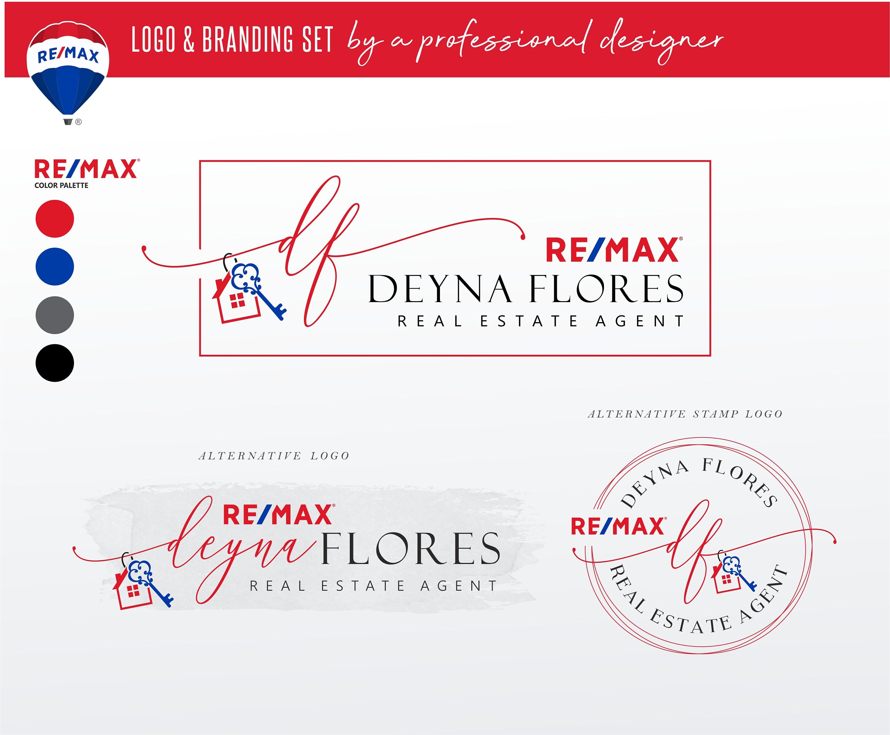 Realtor Logo Real Estate Logo Design Realtor Branding - Etsy