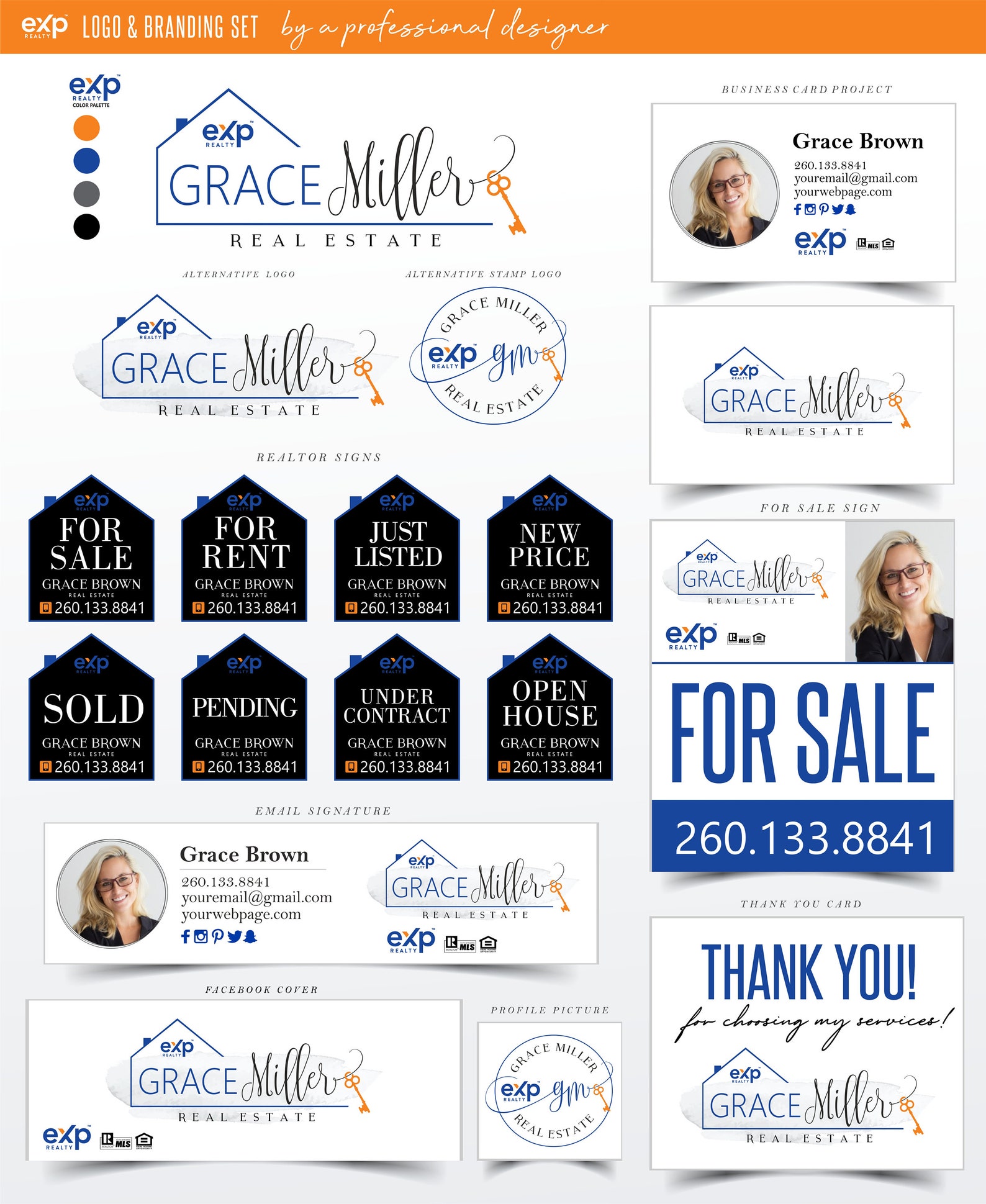 EXP Realtor Logo, Real Estate Logo Design, Real Estate Logo Modern ...