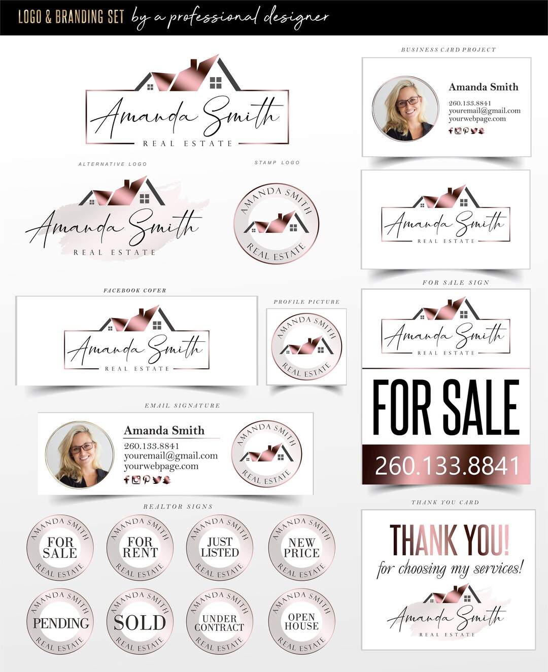 Real Estate Logo Design, Realtor Logo, Real Estate Logo Modern, Real ...