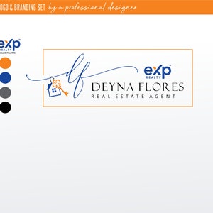 EXP Realtor Logo, Real Estate Logo Design, Real Estate Logo Modern ...
