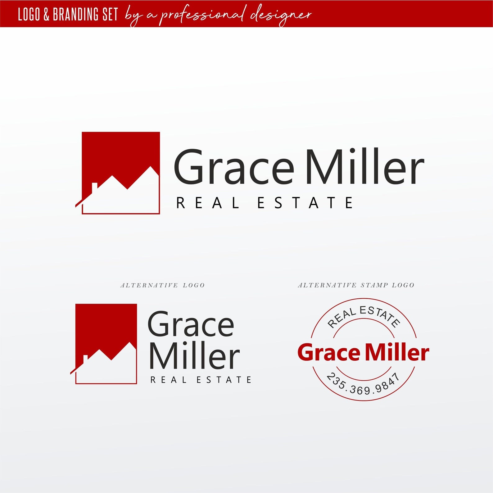 Realtor Logo, Real Estate Logo Design, Realtor Branding, KW Realtor ...