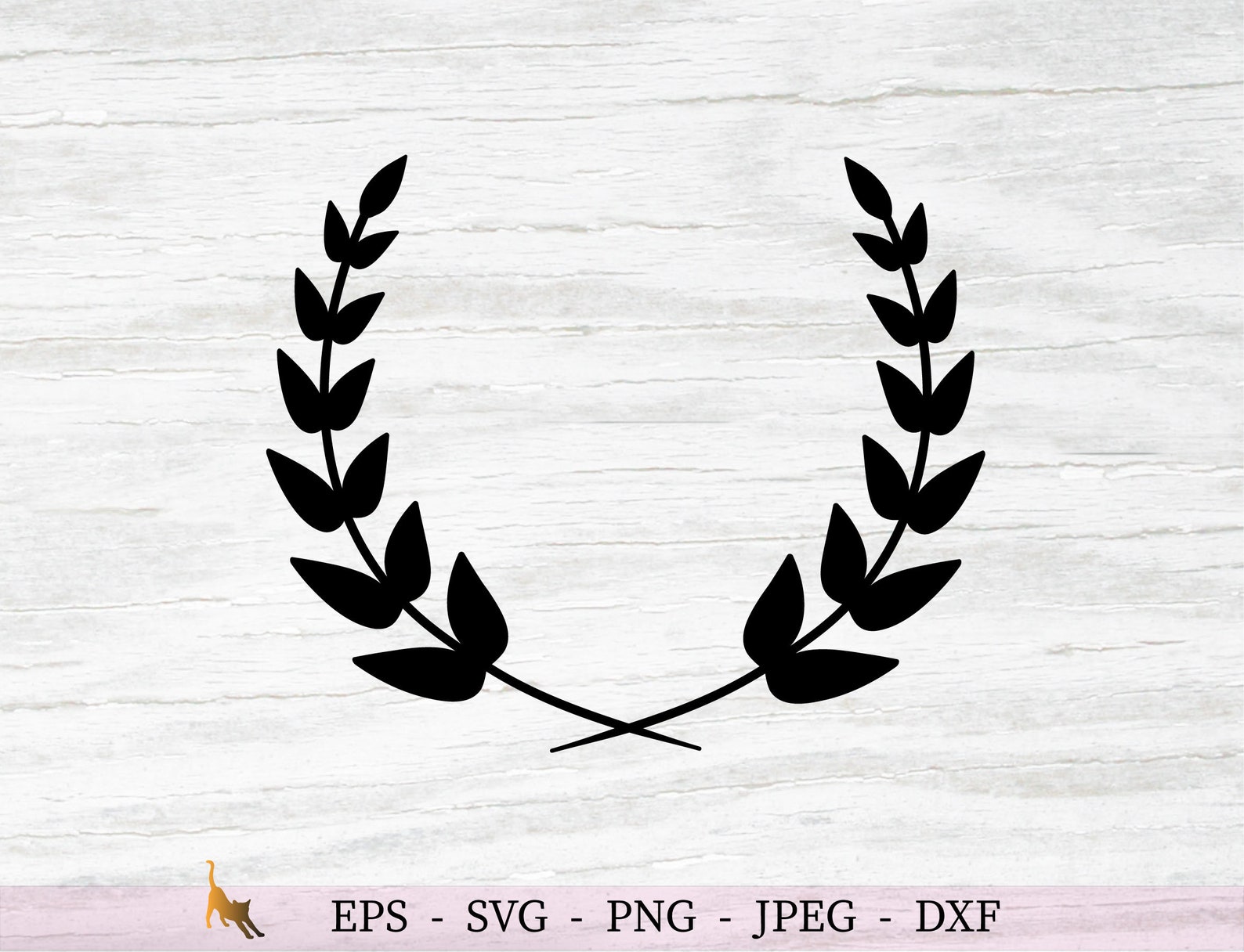 Wheat Wreath Svg Wheat Svg Wheat Monogram Svg Files For | Etsy