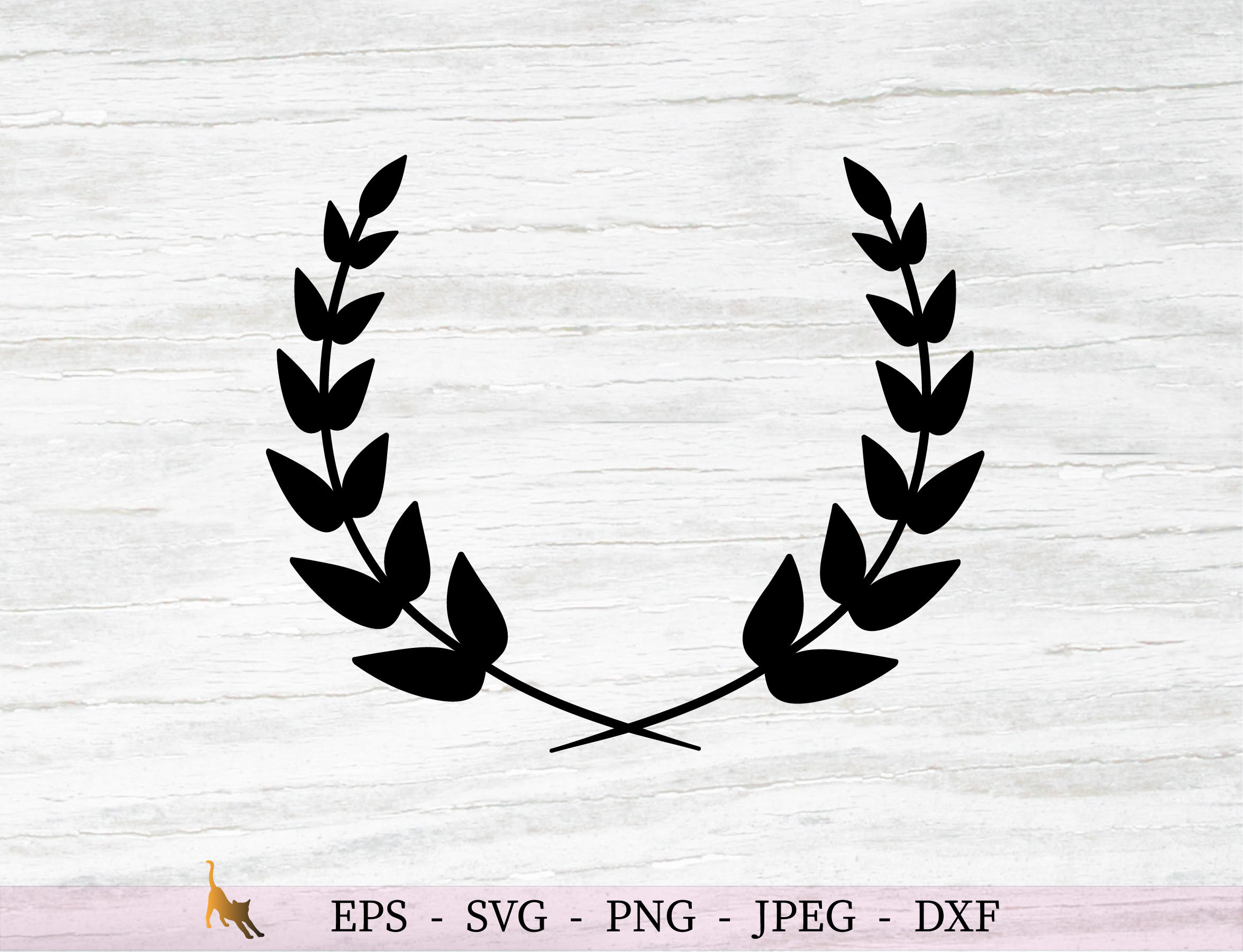 Wheat Wreath Svg Wheat Svg Wheat Monogram Svg Files For | Etsy