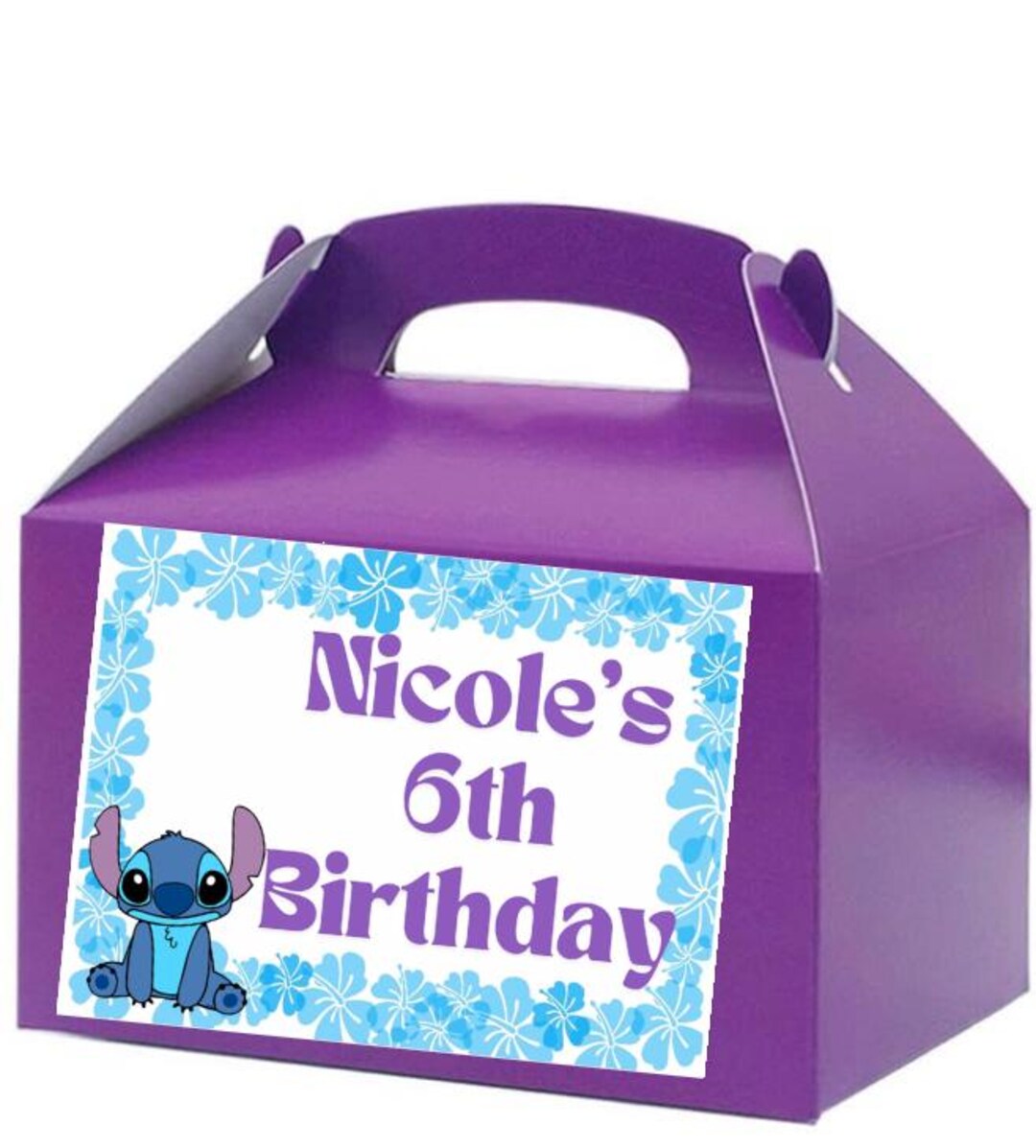 Stitch Goodie Box Stickers - Etsy