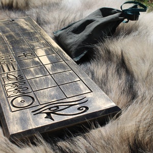 SENET ancient board game egyptian board game wooden senet | Etsy