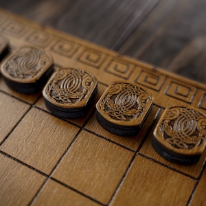 Ludus Latrunculi, Ancient Roman Board Games, Handmade Board Game, Roman ...