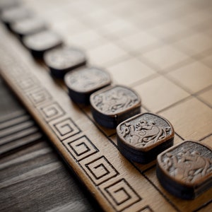 Ludus Latrunculi, Ancient Roman Board Games, Handmade Board Game, Roman ...