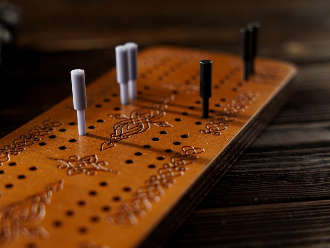 Cribbage Board Game, Cribbage Board, Travel Cribbage, Board Game ...
