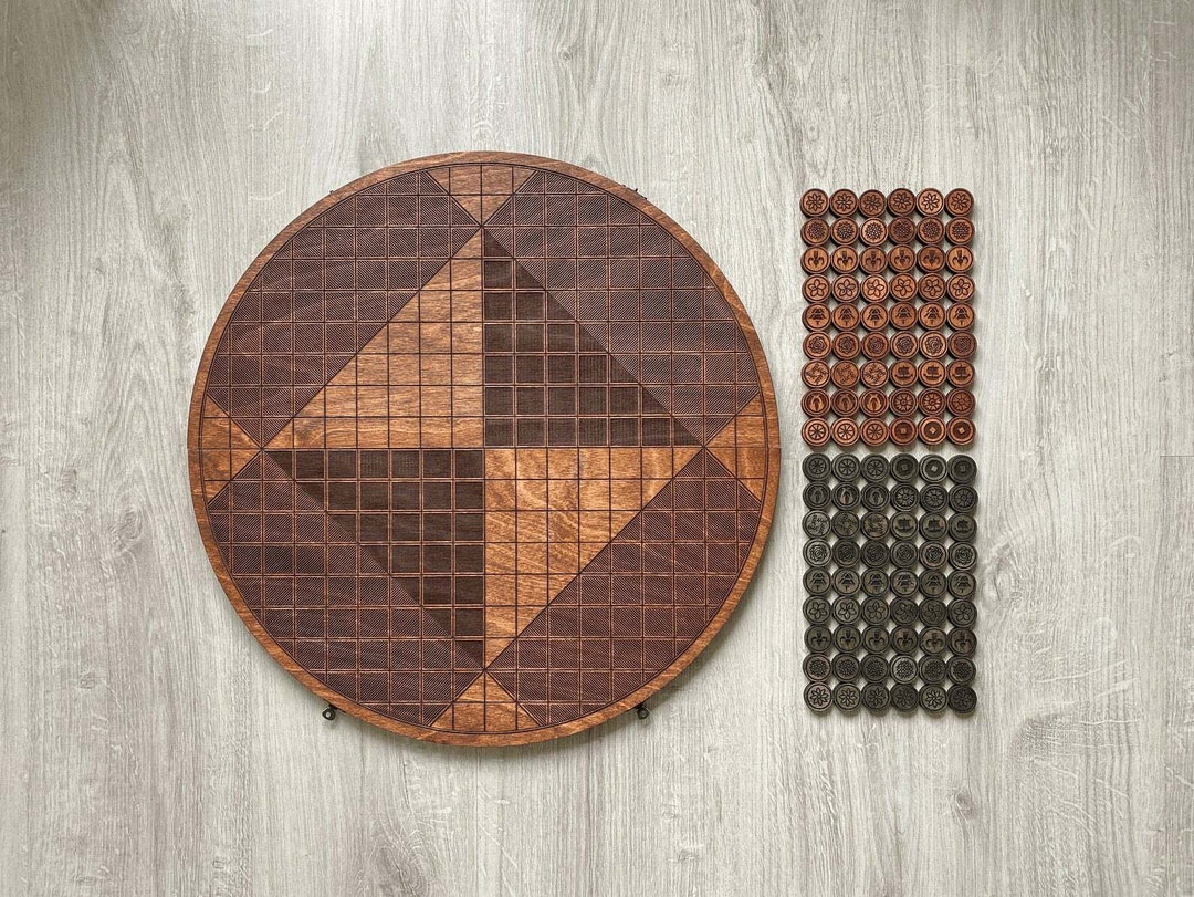 The Game of PAI SHO, the Last Airbender Board Game, Ancient Wooden ...