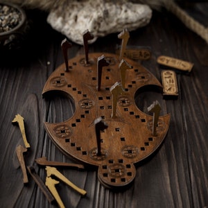 Hounds and Jackals Logic Table Game, Ancient Strategy Board Game ...