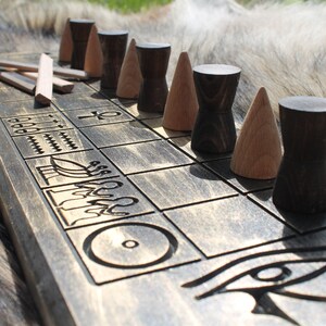 SENET ancient board game egyptian board game wooden senet | Etsy